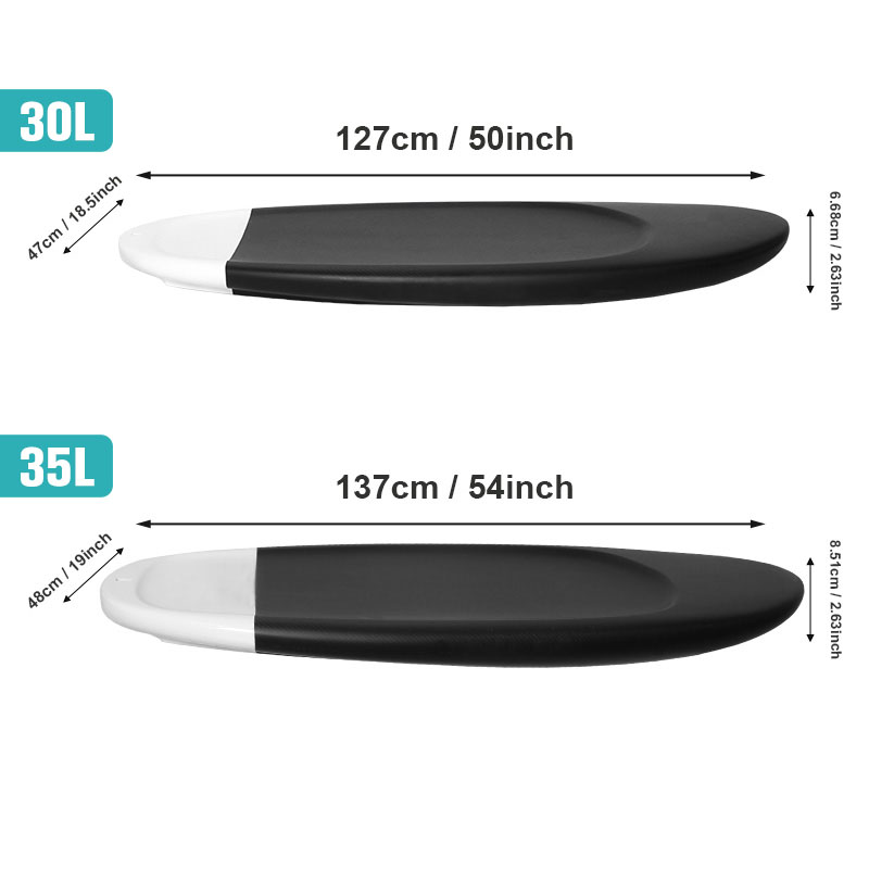 30L 35L 40L Prone Surf Foil Board | Strong Carbon Composites